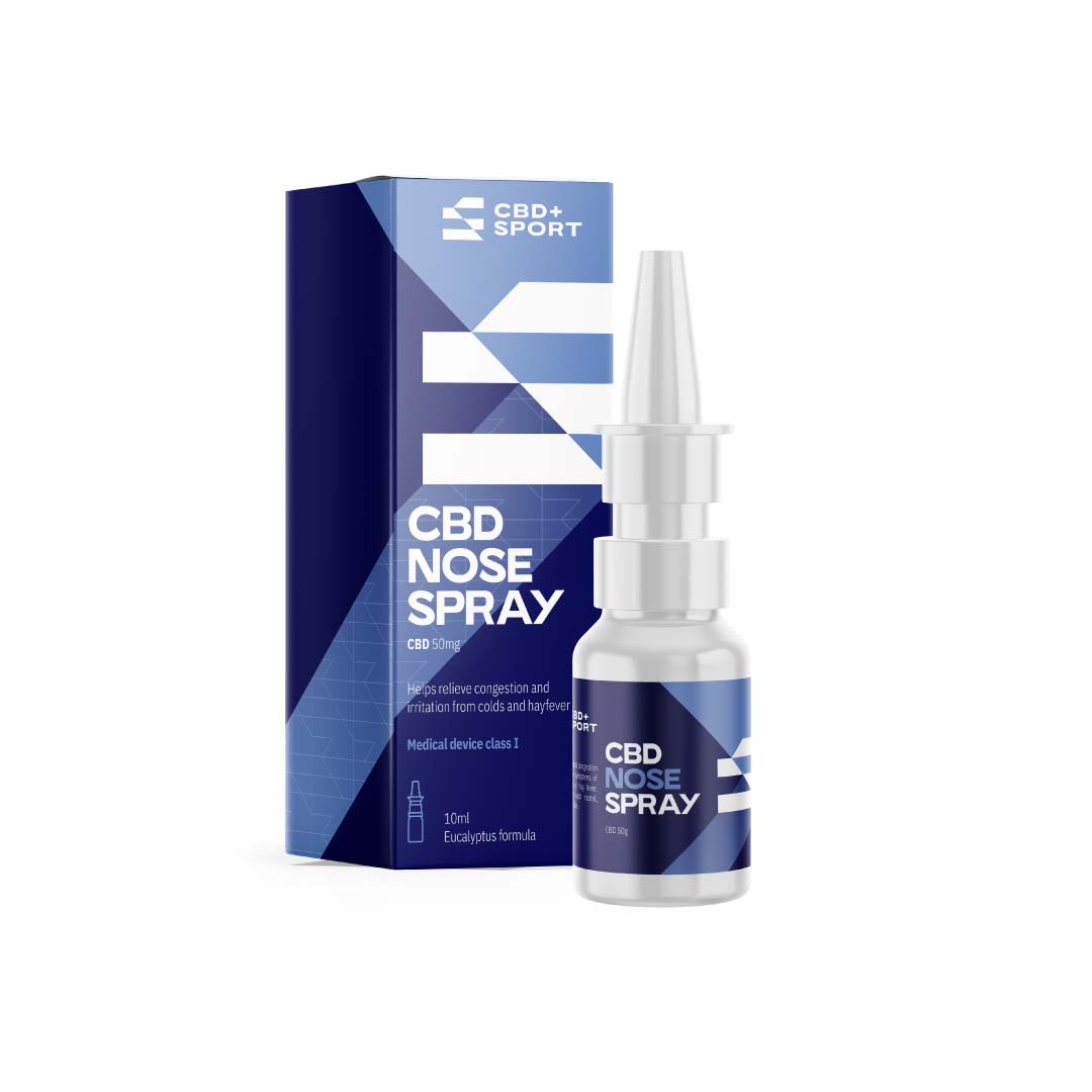 Unleash the power of CBD with CBD Nose Spray | CBD+SPORT - Happy Holland