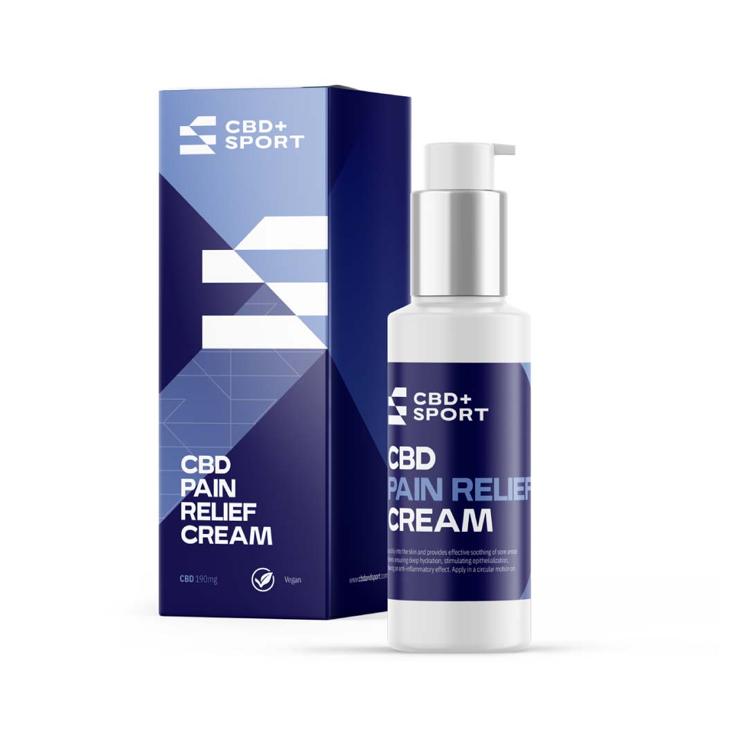 Heal the body with the power of CBD Pain Relief Cream | CBD+SPORT ...